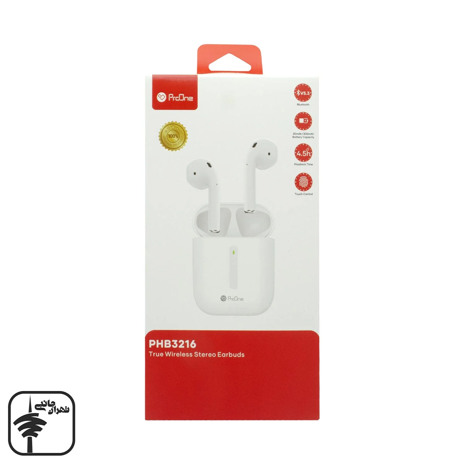 خرید عمده هندزفری بلوتوثی پرووان مدل PHB3216 + پخش با قیمت مناسب | تهران جانبی